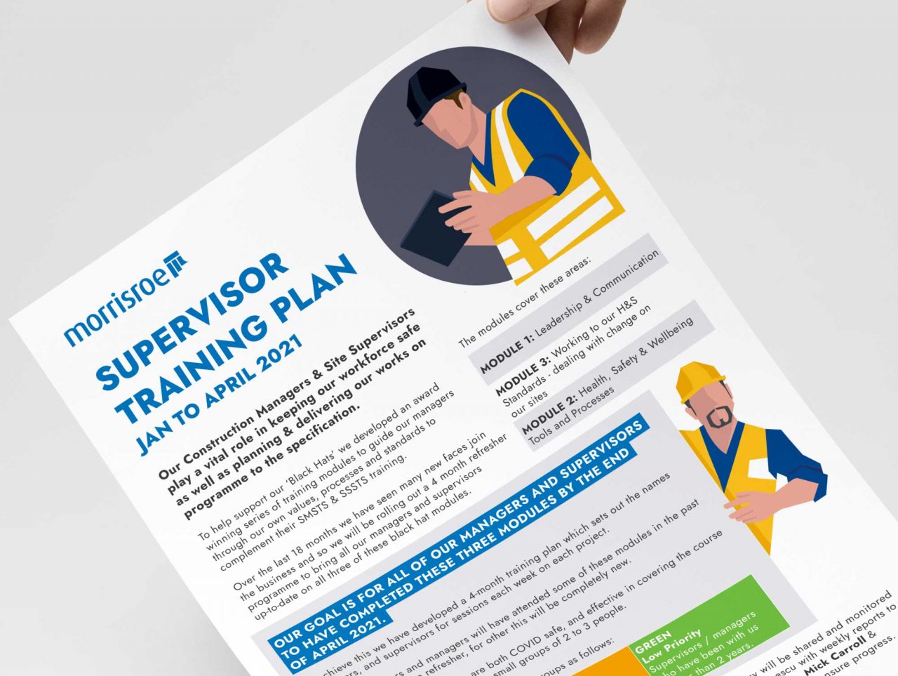 morrisroe group – internal campaign | Pyrus