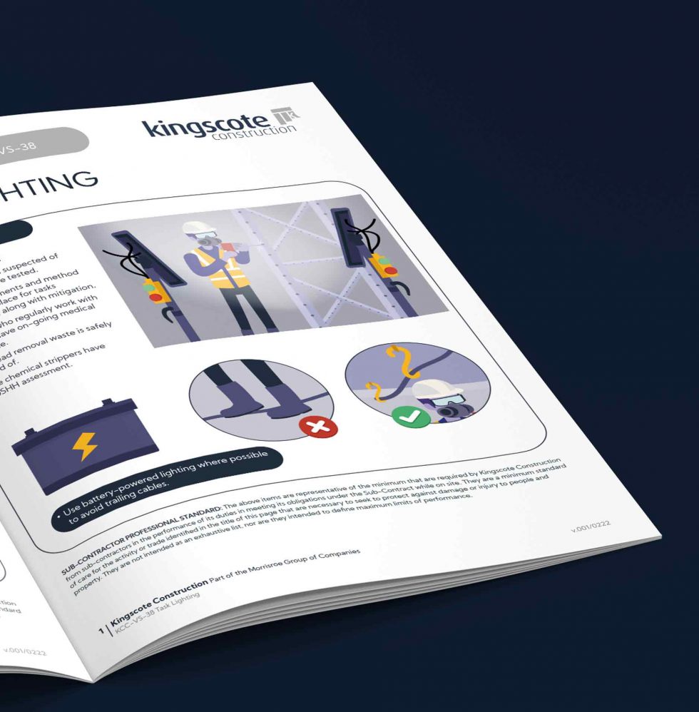 kingscote construction visual standards | Pyrus