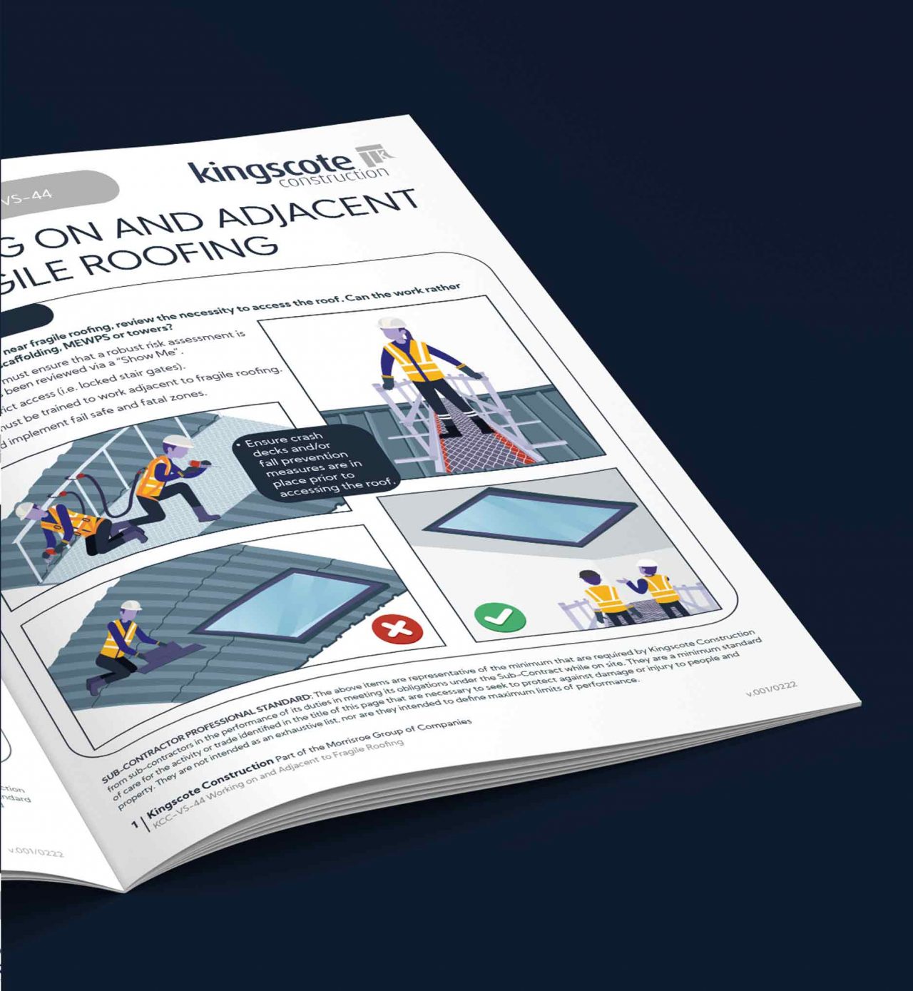 kingscote construction visual standards | Pyrus