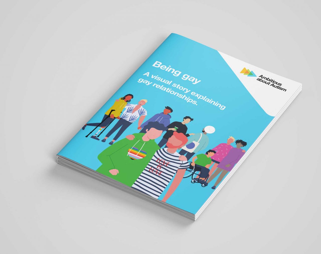 ambitious about autism LGBTQ visual stories | Pyrus